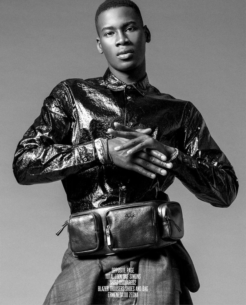 David Agbodji is 'King David' for Archetype Shoot – The Fashionisto