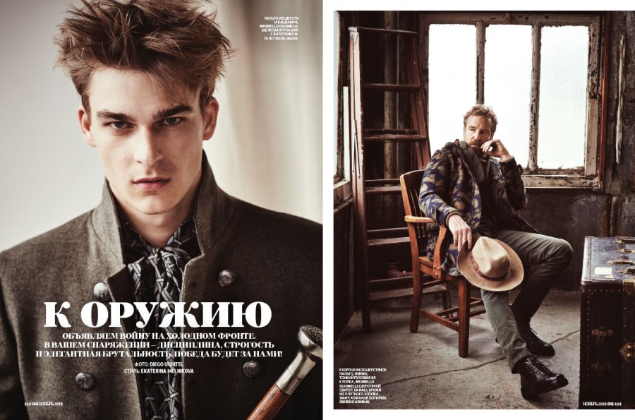 GQ Russia Champions Rustic Seasonal Wardrobe – The Fashionisto