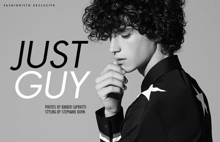 Guy Patrick Rocks Curly Hairstyles for Kimber Capriotti Shoot – The ...