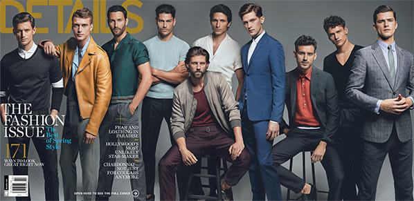 Details Magazine Covers (2000-2015)