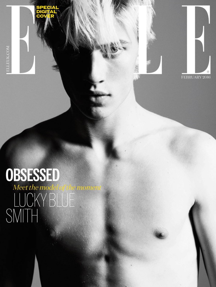 Lucky Blue Smith Joins Kylie Jenner for Elle UK + Ditches the Blond ...