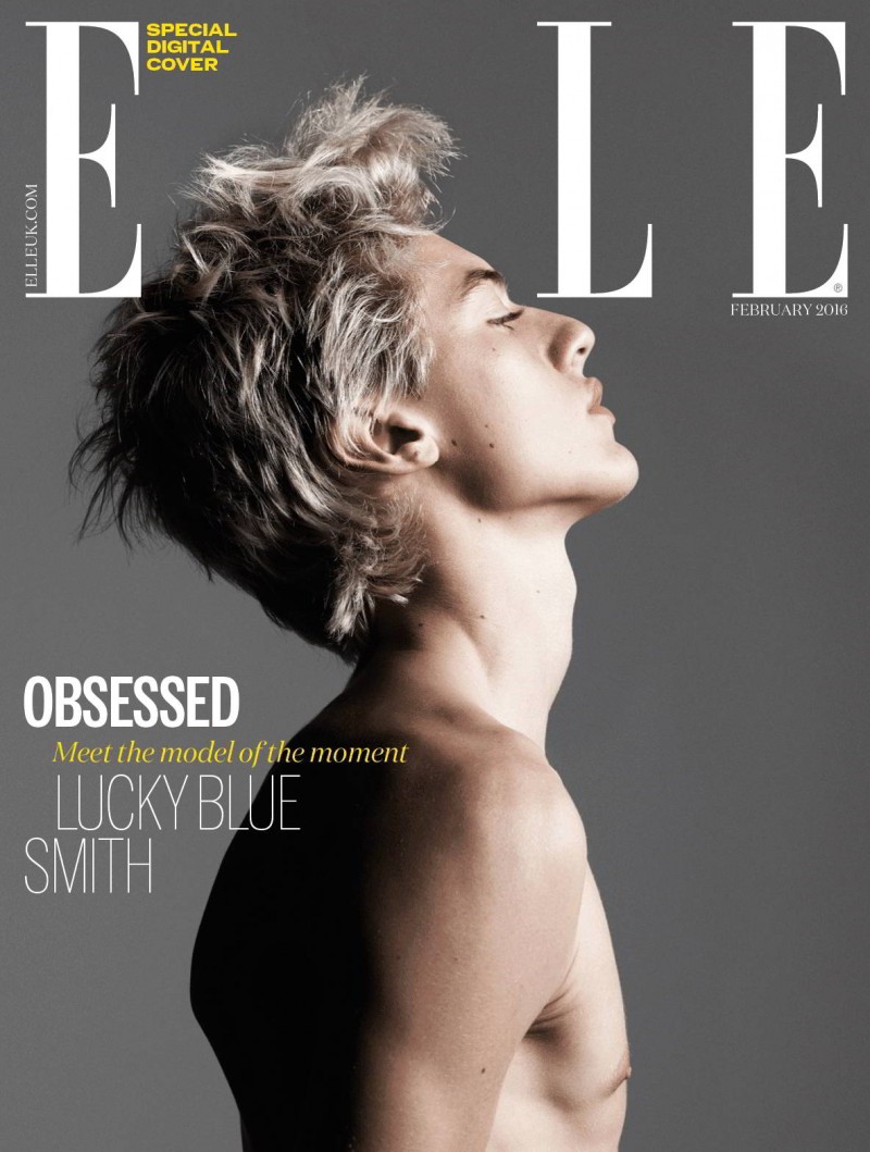 Lucky Blue Smith Joins Kylie Jenner for Elle UK + Ditches the Blond ...