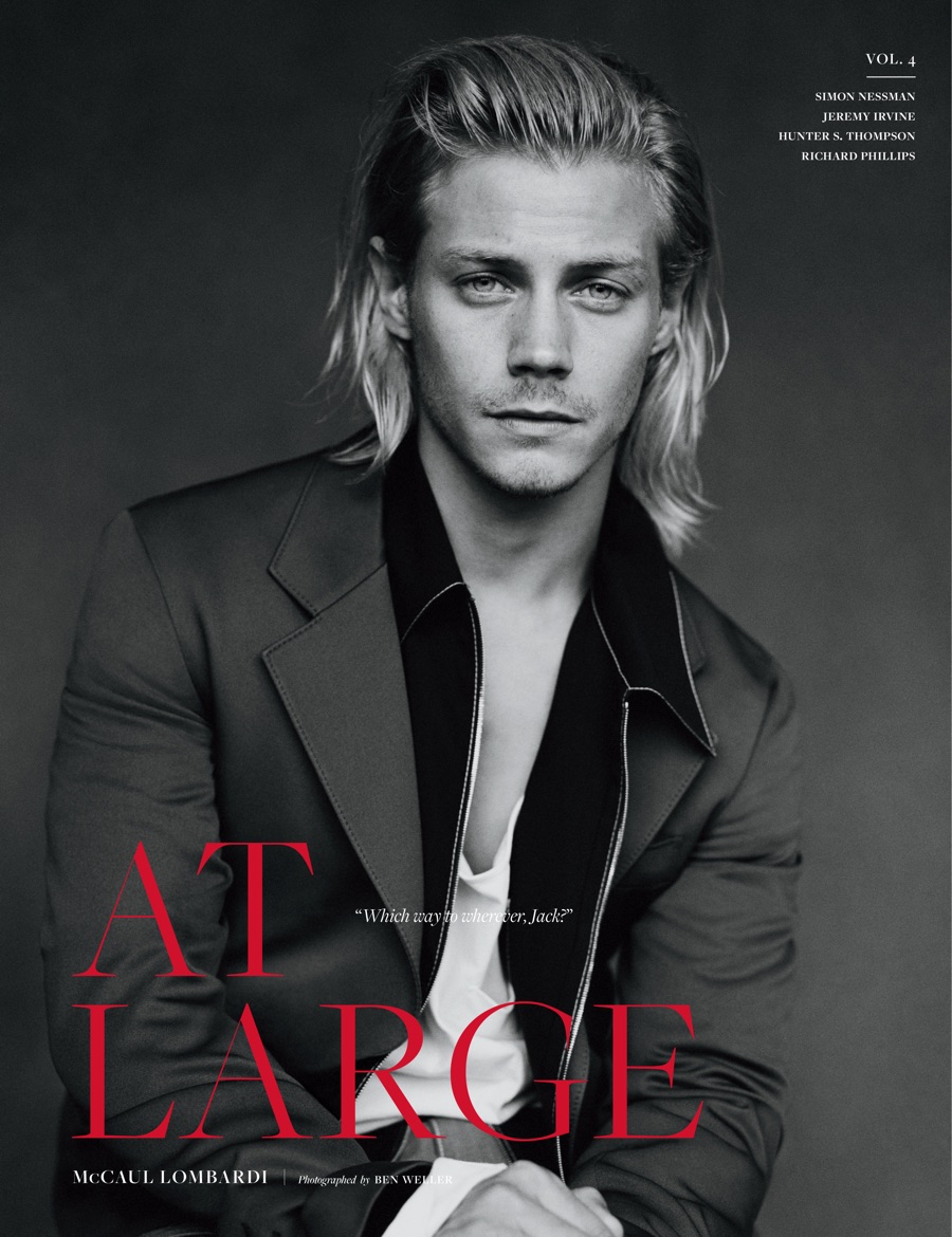 Simon Nessman, Jeremy Irvine + More Cover At Large Magazine – The ...