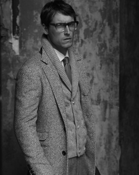 Shades of Grey: Sebastien Andrieu Models Sartorial Menswear to Kill ...