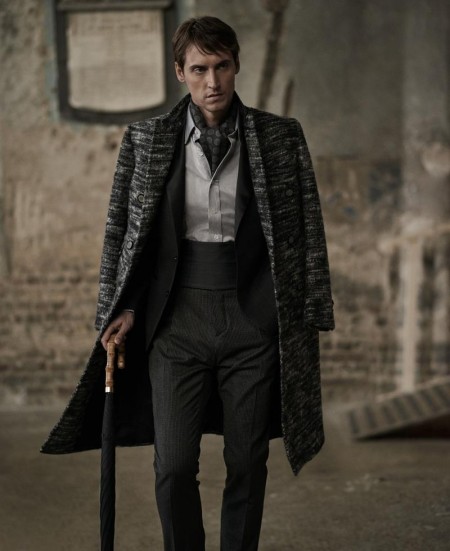 Shades of Grey: Sebastien Andrieu Models Sartorial Menswear to Kill ...