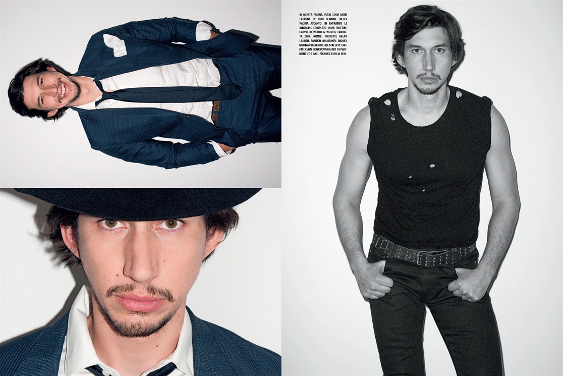 Adam Driver Covers L’Uomo Vogue, Dishes on Fame & Acting – The Fashionisto