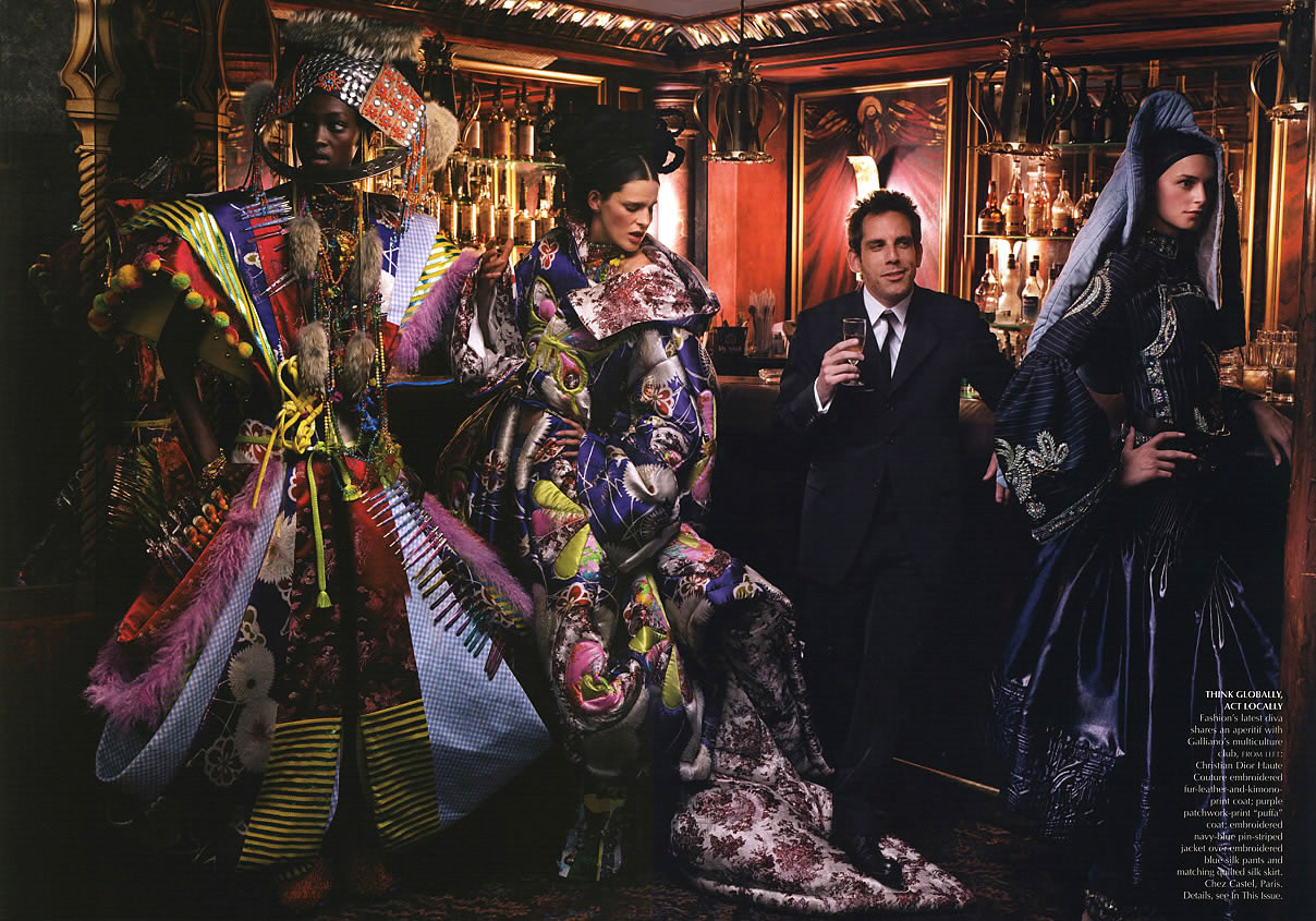 Ben Stiller as Derek Zoolander 2016 Vogue Photo Shoot