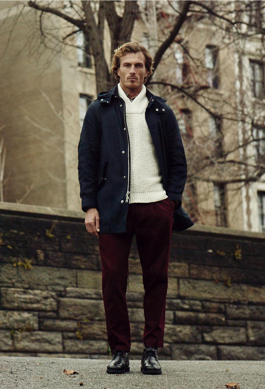 Club Monaco 2016 Men's Style: Layering