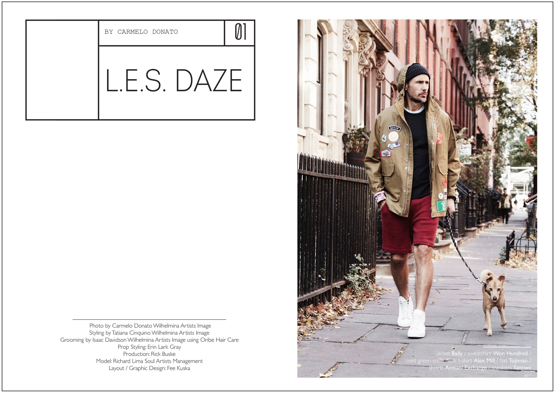 L.E.S. Daze: Richard Lima by Carmelo Donato – The Fashionisto