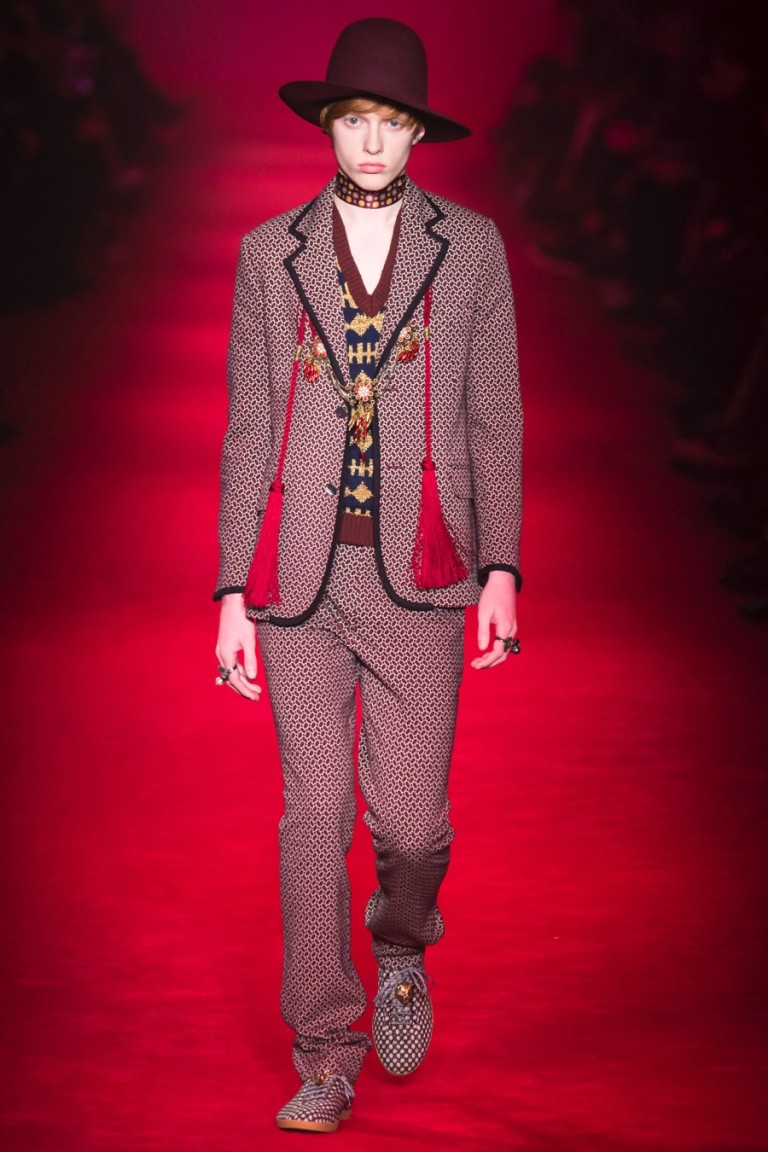 Gucci 2016 Fall/Winter Men's Collection