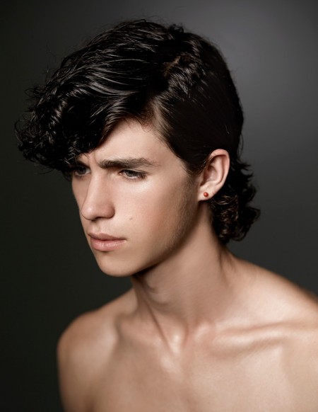 Guy Patrick Rocks Curly Hairstyles for Kimber Capriotti Shoot – The ...