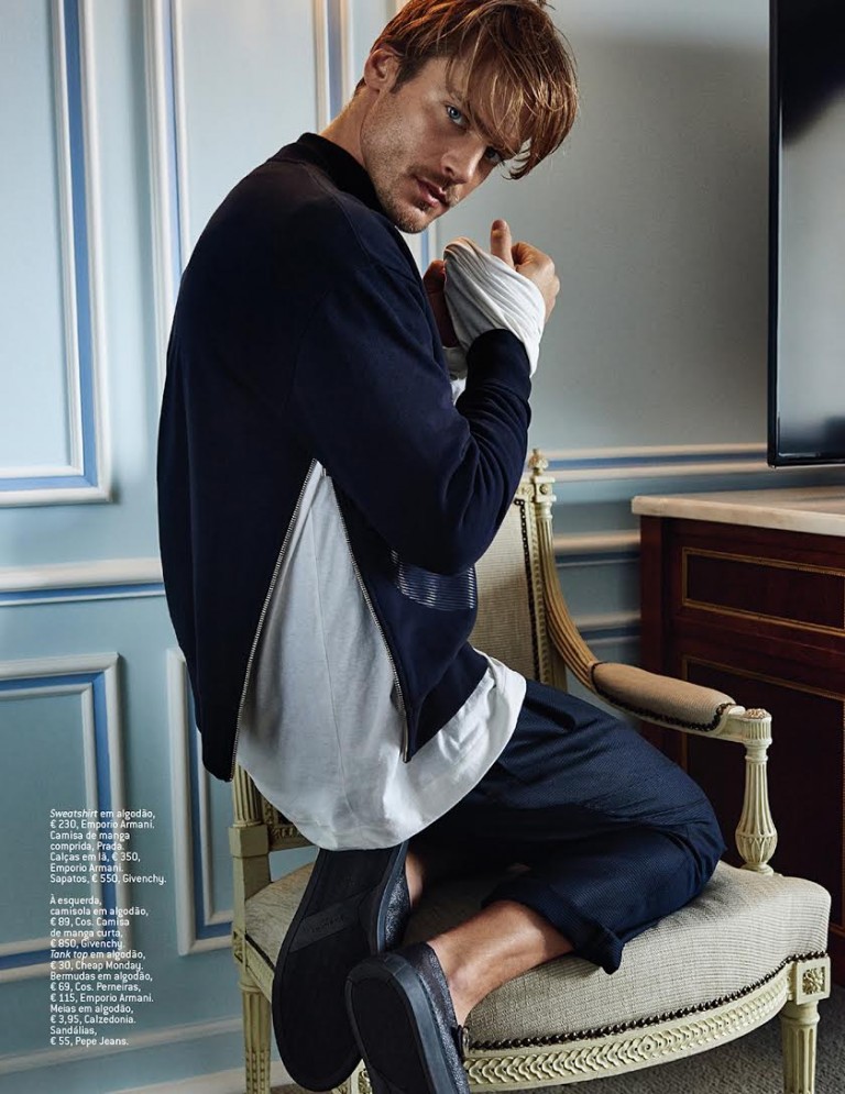 GQ Portugal: Jason Morgan Brings High Fashion to the Beach – The ...