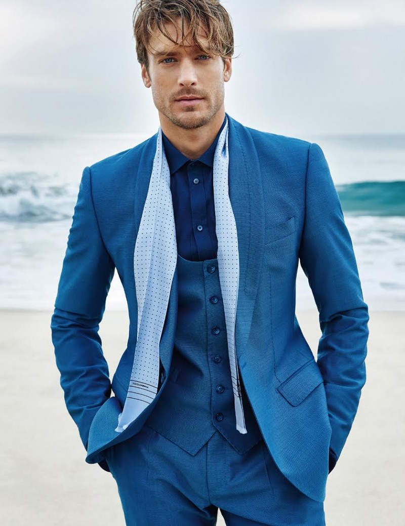 GQ Portugal: Jason Morgan Brings High Fashion to the Beach – The ...