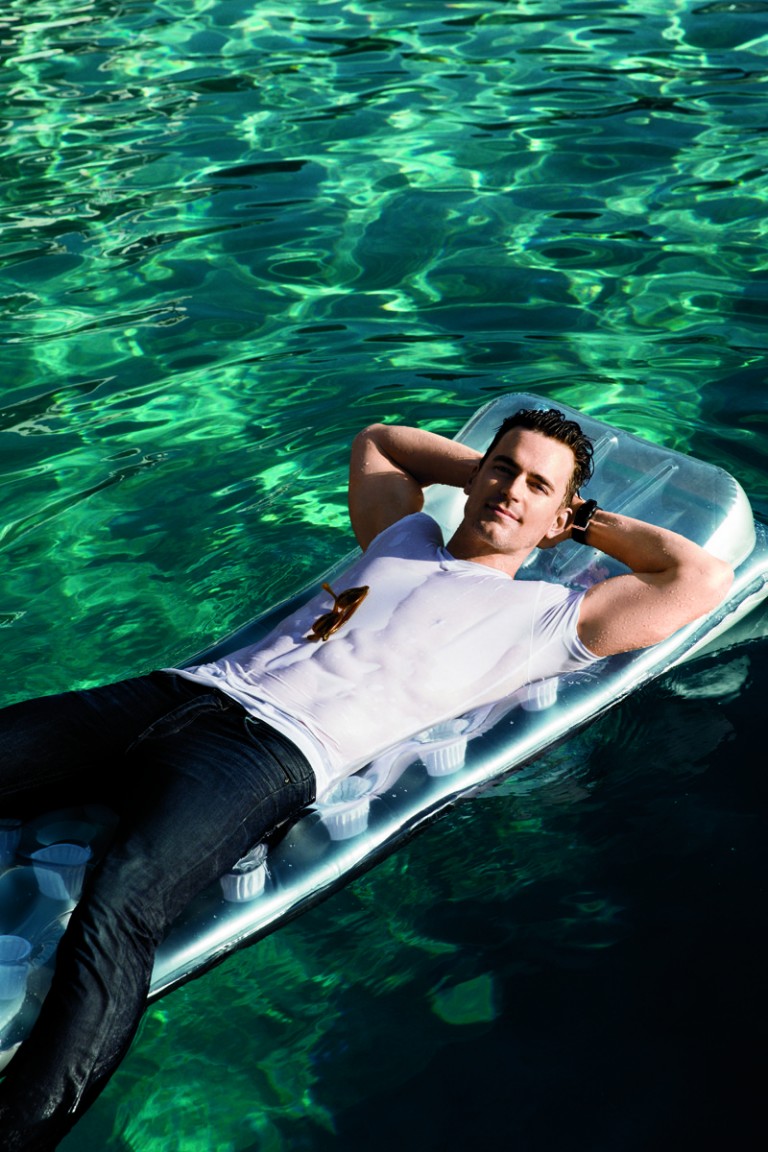 Matt Bomer Rocks Wet T-Shirt for Men’s Fitness Cover, Talks Growing Up ...