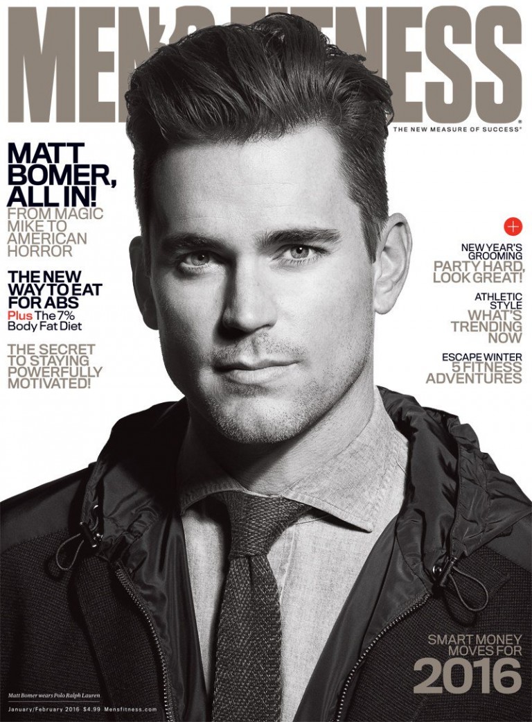 Matt Bomer Rocks Wet T-Shirt for Men’s Fitness Cover, Talks Growing Up ...