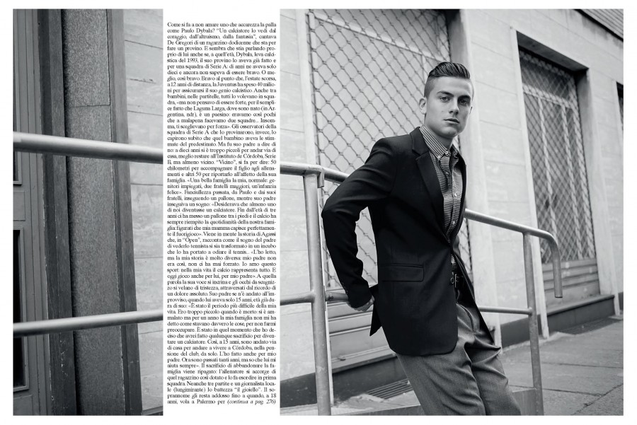 Paulo Dybala Poses for L'Uomo Vogue Photo Shoot – The Fashionisto