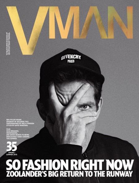 Ben Stiller Promotes Zoolander No. 2, Covers VMAN – The Fashionisto