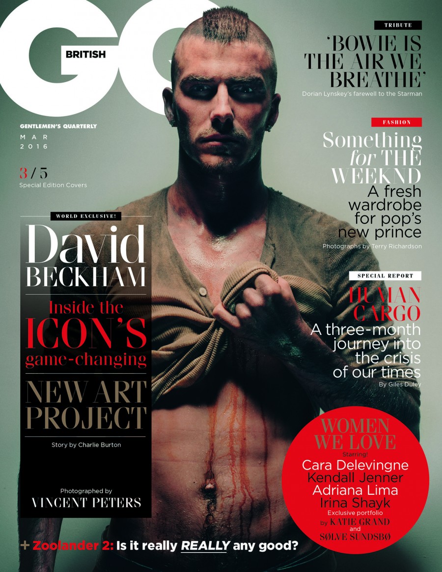 British GQ Celebrates David Beckham with 5 Covers – The Fashionisto