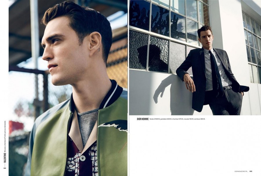 Josh Beech Brings Hollywood Style to GQ France – The Fashionisto