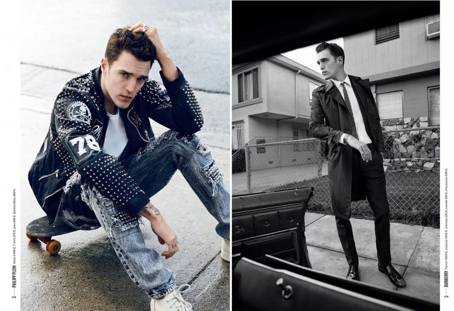 Josh Beech Brings Hollywood Style to GQ France – The Fashionisto