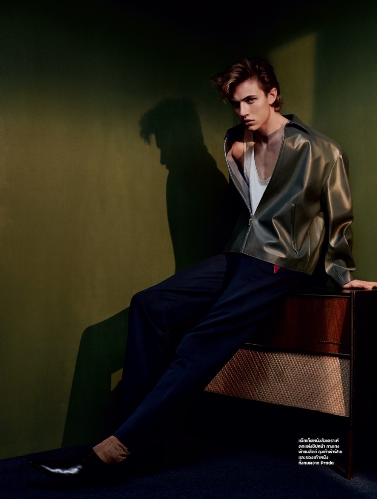 Lucky Blue Smith Stars in L’Optimum Thailand Spring Cover Shoot – The ...