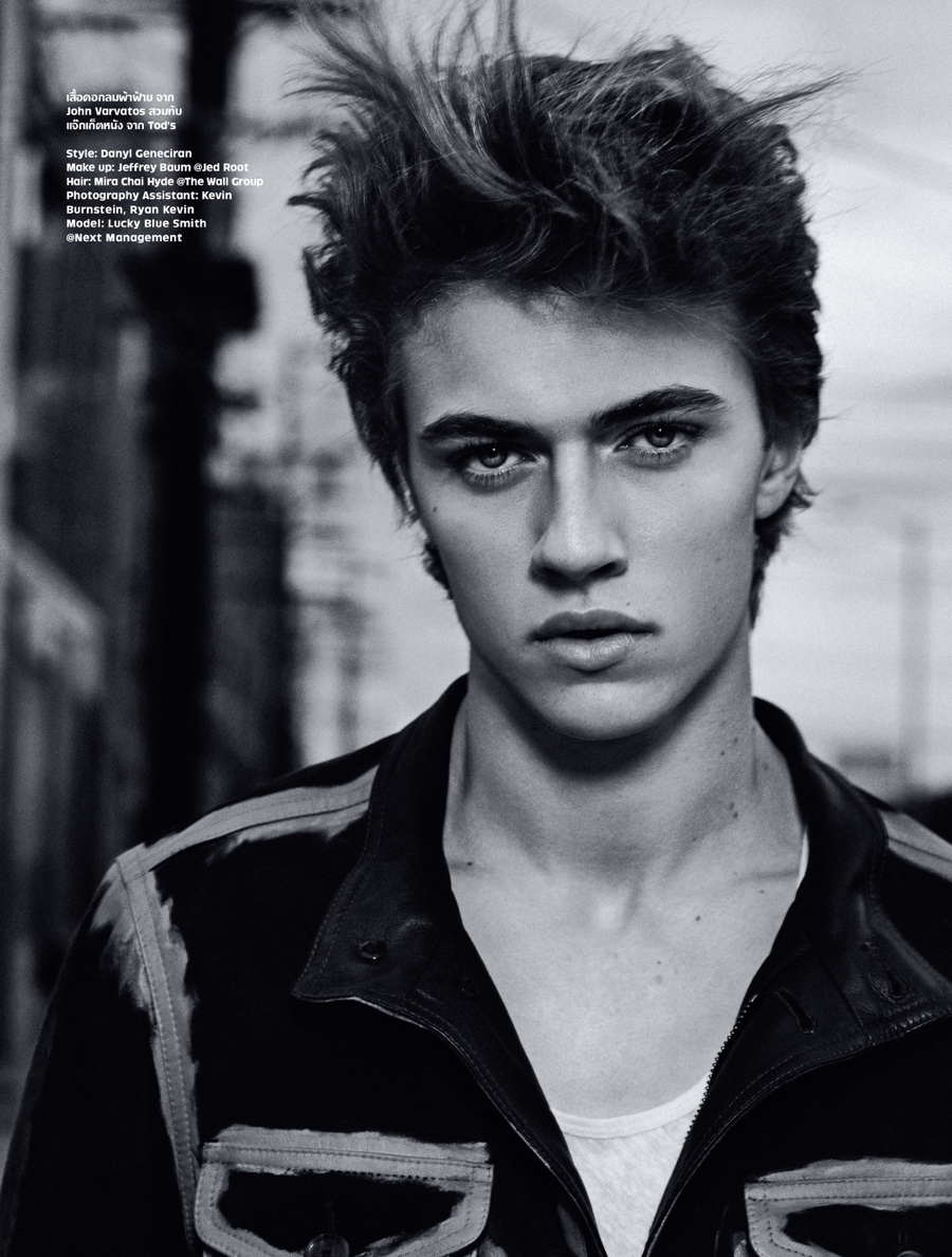 Lucky Blue Smith Stars in L’Optimum Thailand Spring Cover Shoot – The ...