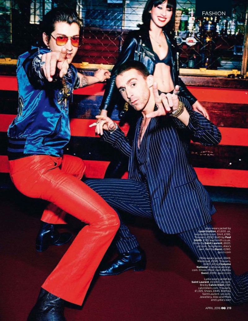 Alex Turner & Miles Kane Rock Spring Fashions for British GQ – The ...