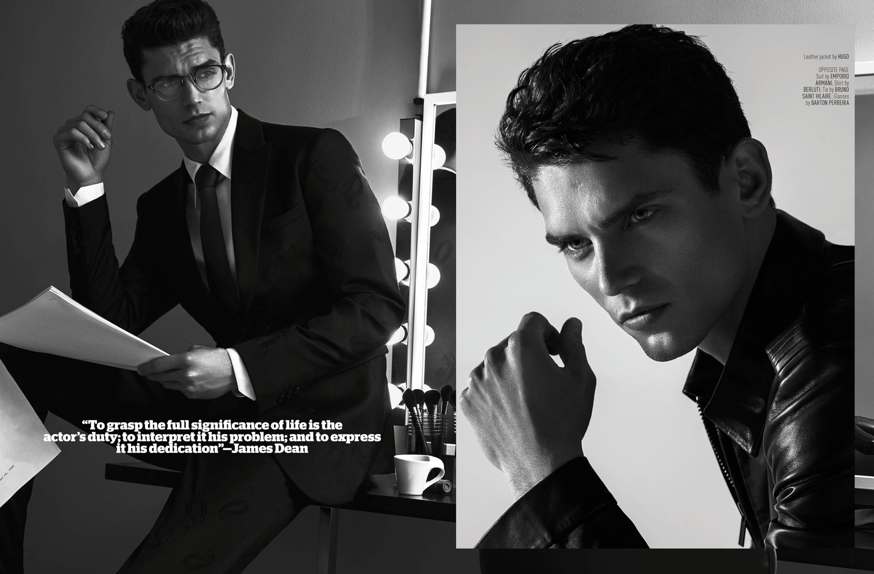 Arthur Gosse Channels James Dean for August Man – The Fashionisto