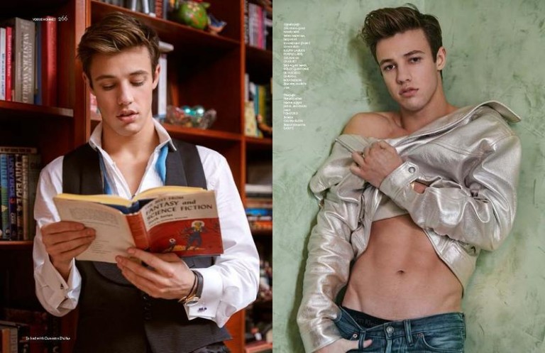 Cameron Dallas Vogue Hommes Paris Editorial Shoot