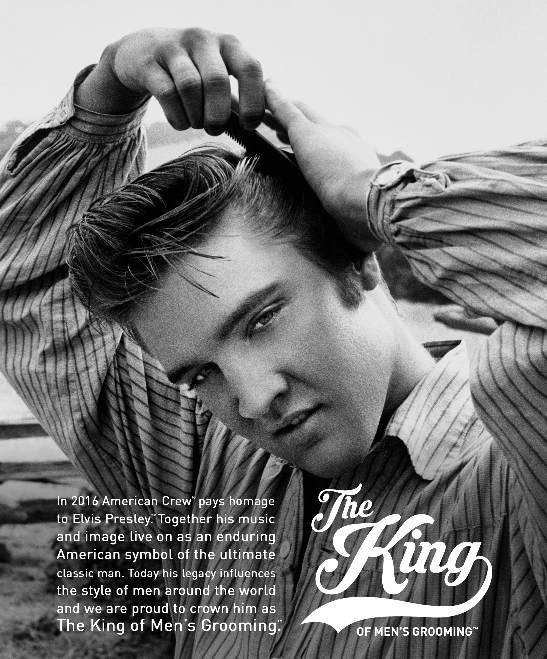 American Crew Finds Hair Inspiration with Elvis Presley – The Fashionisto