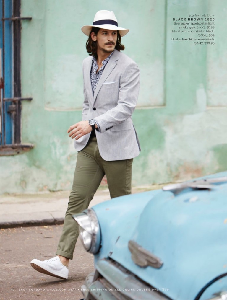 Lord & Taylor 2016 Spring Men's Style Guide