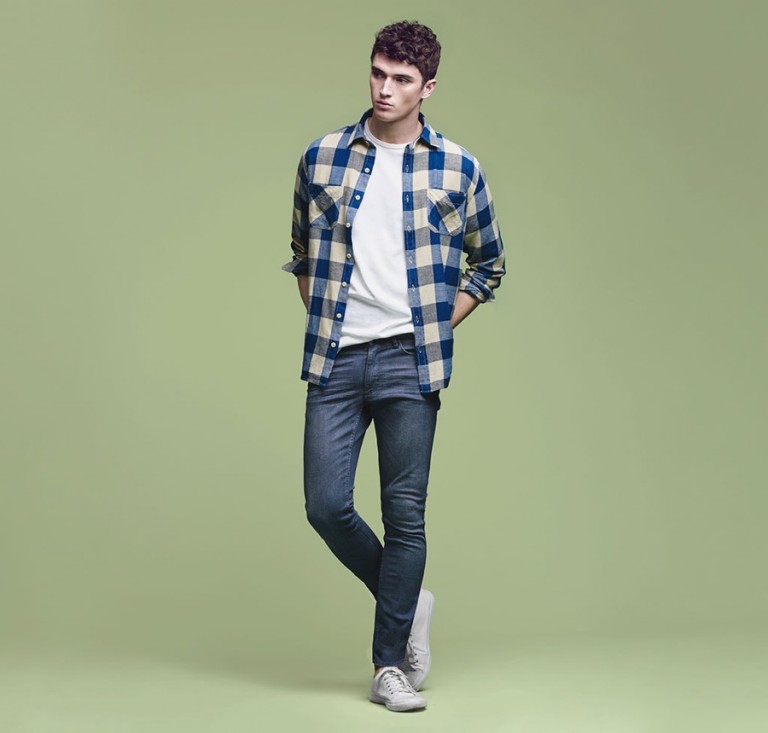 Mango Denim Guide: Matthew Holt Models Latest Fits – The Fashionisto