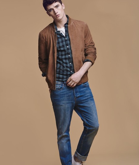Mango Denim Guide: Matthew Holt Models Latest Fits