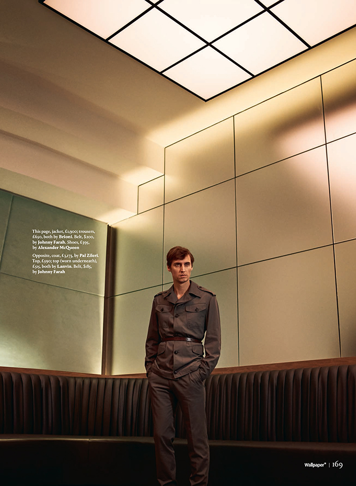 Sebastien Andrieu Cuts a Sharp Figure in Military Style Coats for ...