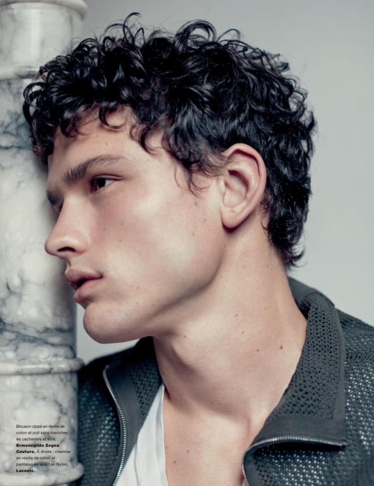 Simon Nessman Models Casual Spring Fashions for Numéro Homme – The ...