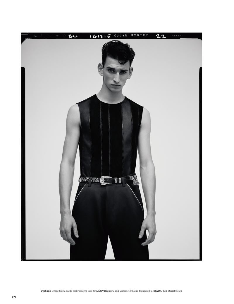 Fraternity Suit: Adrien Sahores & Thibaud Charon for British GQ Style ...