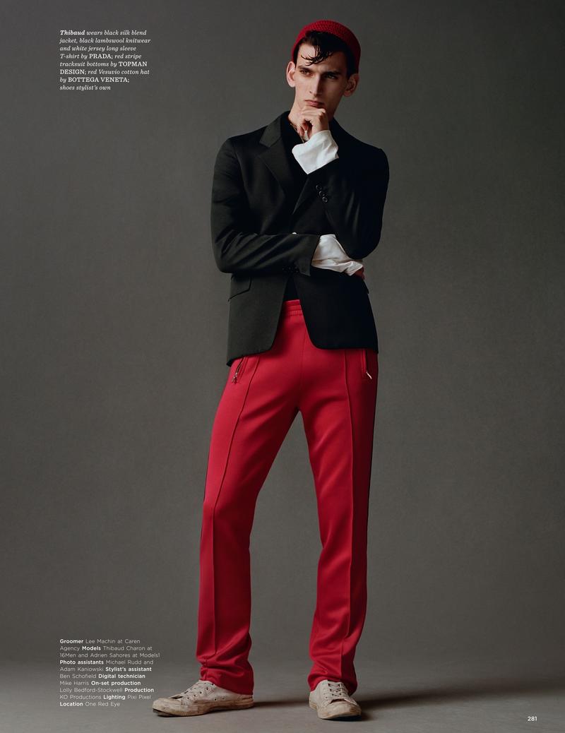 Fraternity Suit: Adrien Sahores & Thibaud Charon for British GQ Style ...