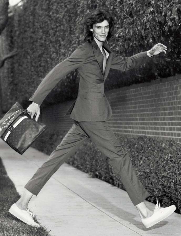 Justin Gossman Struts for Numéro Homme Spread – The Fashionisto