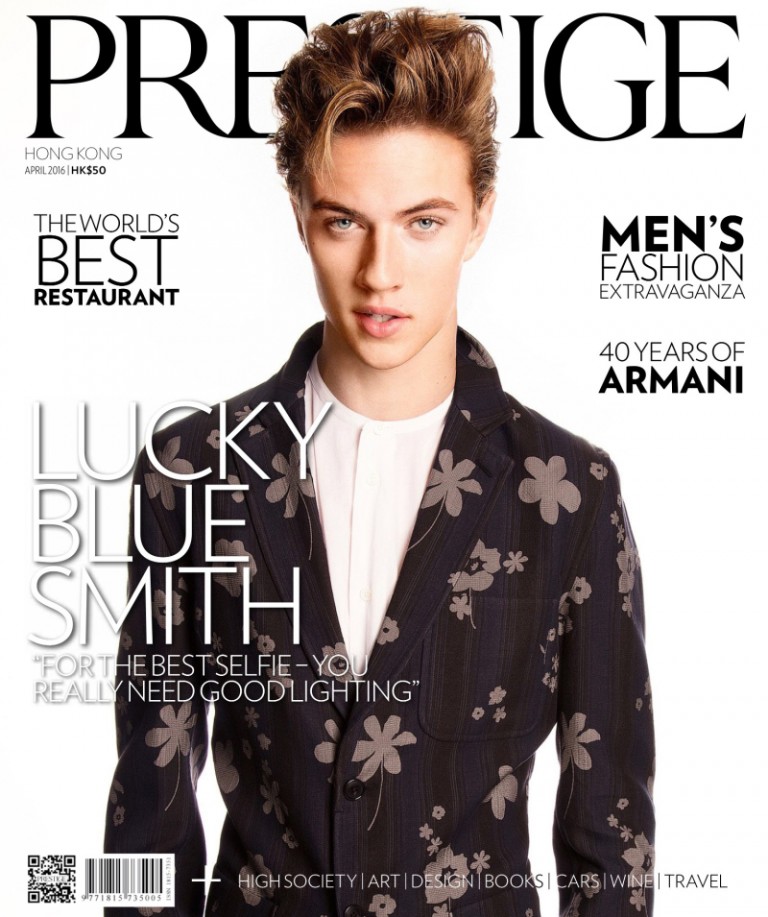 Lucky Blue Smith Covers Prestige Hong Kong & DSection – The Fashionisto