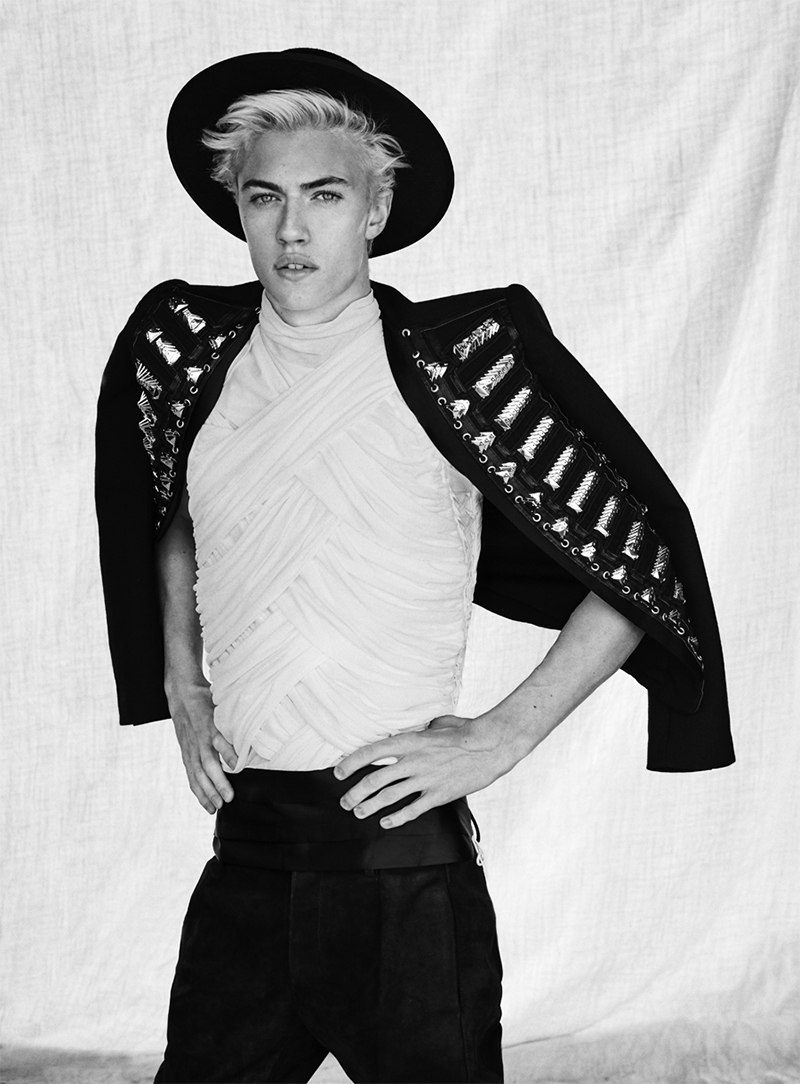 Lucky Blue Smith is a Torero for GQ Style Turkey Cover Shoot – The ...