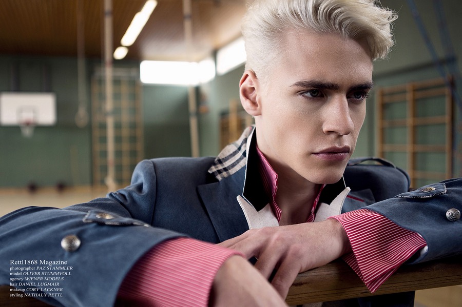 Oliver Stummvoll Works Out in Kilts for RETTL 1868 – The Fashionisto