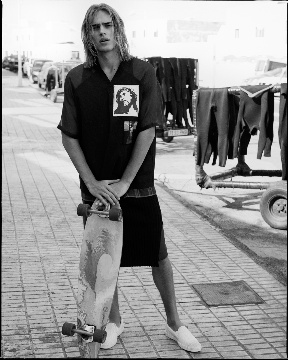Ton Heukels Gets Into Surfer Mode for DSection – The Fashionisto