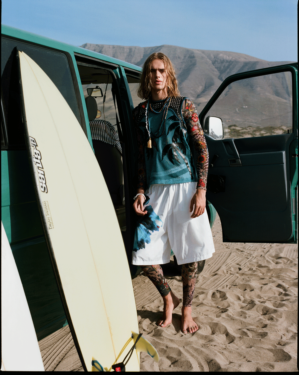 Ton Heukels Gets Into Surfer Mode for DSection – The Fashionisto