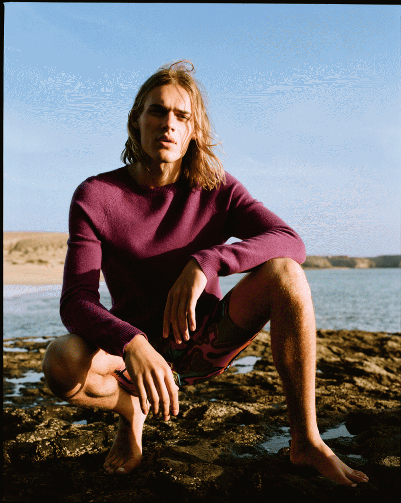 Ton Heukels Gets Into Surfer Mode for DSection – The Fashionisto