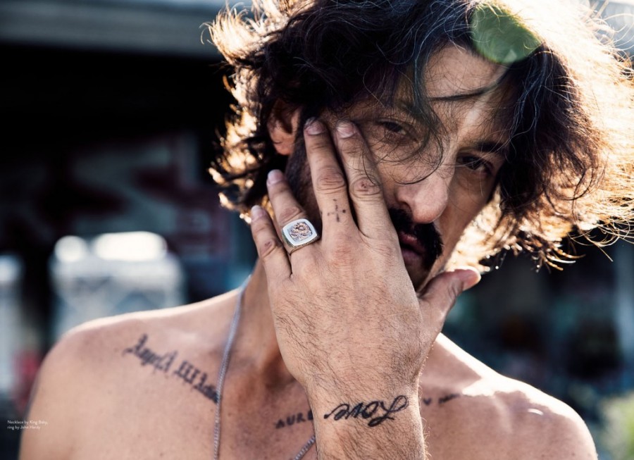 Tony Ward Rocks Leather & Black for Da Man Style Cover Story – The ...