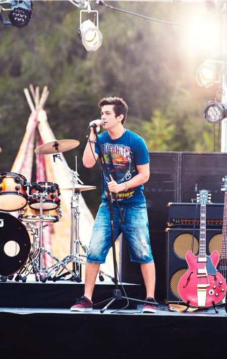 Macy’s Rocks Out with Adam Lambert & Austin Mahone for American Icons ...