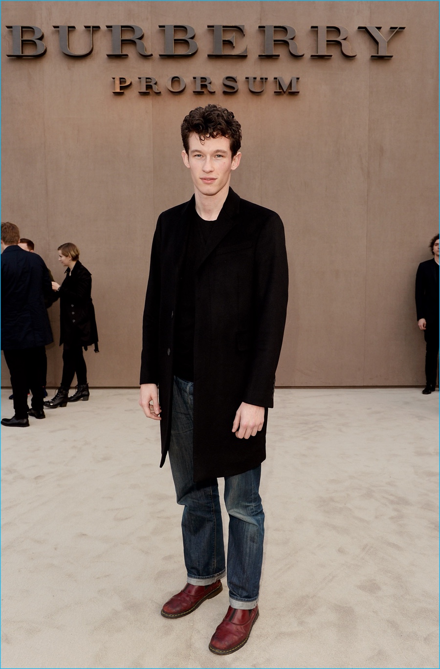 Burberry 2016 Fall/Winter Men's Campaign: Callum Turner