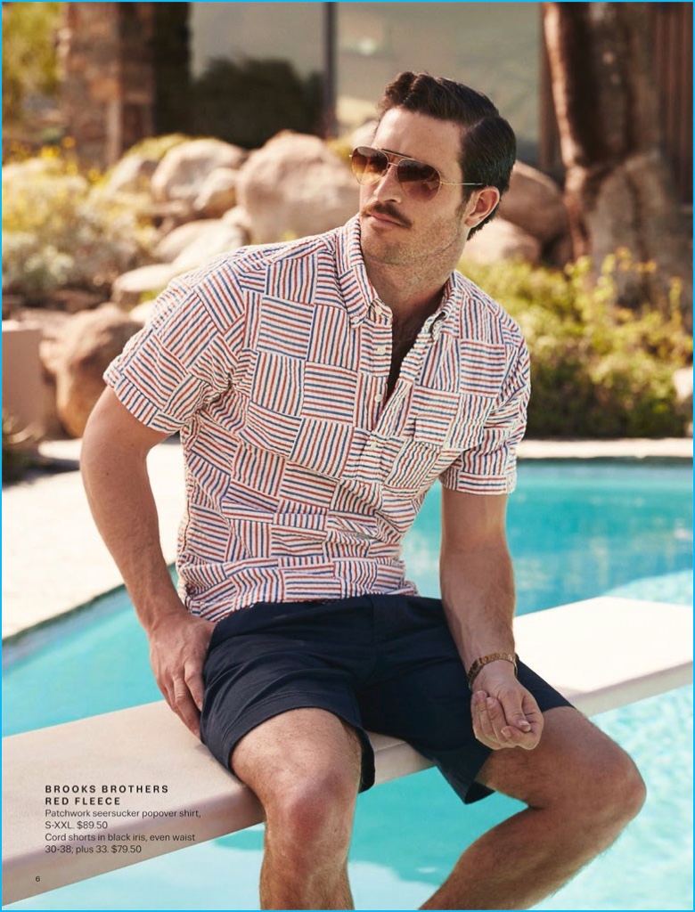 Vintage Cool: Justice Joslin Models Summer Style for Lord & Taylor ...