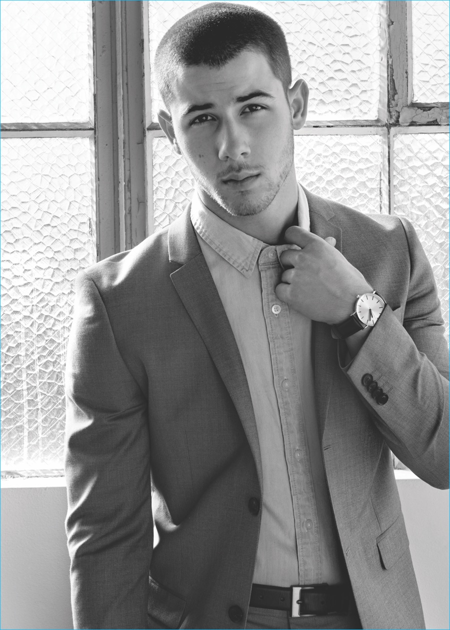Nick Jonas 2016 Topman Photo Shoot