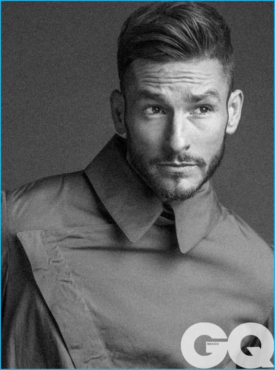 Parker Gregory Embraces Military Edge in Lacoste for GQ Mexico – The ...